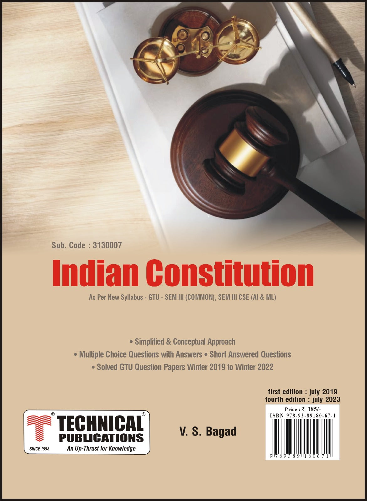 Indian Constitution For GTU 18 Course III Common 3130007 GTU 2 Indian Constitution For GTU 18 Course III Common 3130007 GTU 2