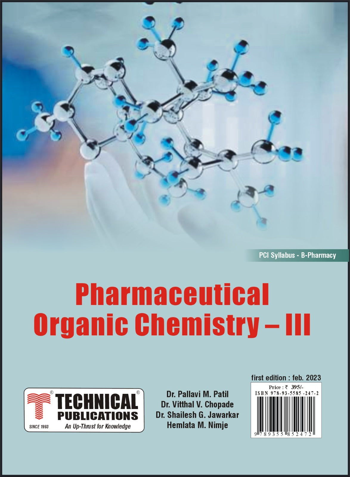 Pharmaceutical Organic Chemistry III For B PHARMACY PCI SYLLABUS 17 Pharmaceutical Organic Chemistry III For B PHARMACY PCI SYLLABUS 17