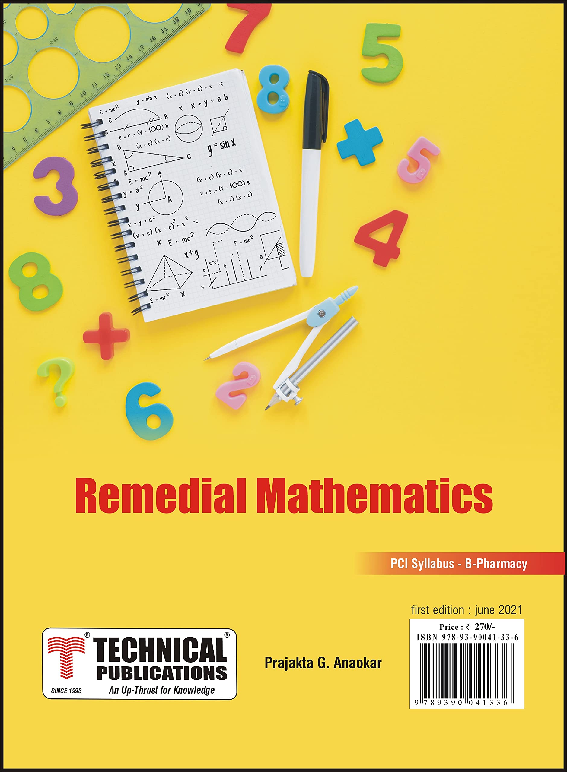 Remedial Mathematics For B PHARMACY PCI SYLLABUS 17 SEM I BP106 remedial-mathematics-for-b-pharmacy-pci-syllabus-17-sem-i-bp106
