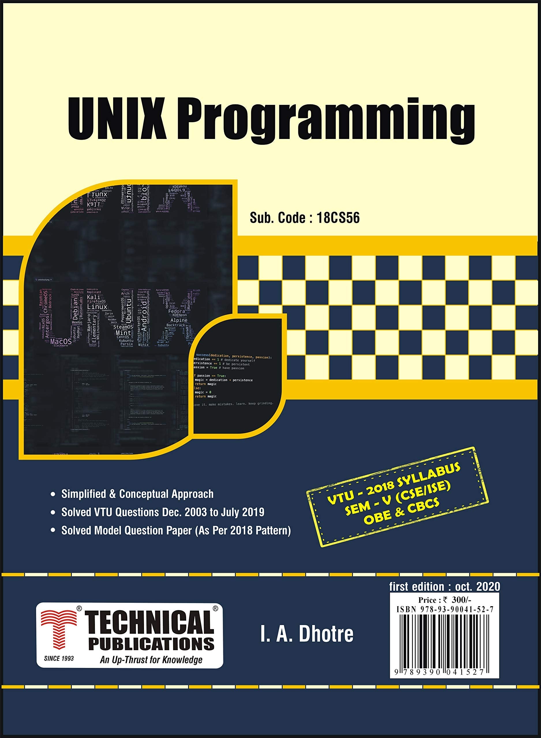 Unix Programming For Be Vtu Course 18 Obe And Cbcs V Cse 18cs56