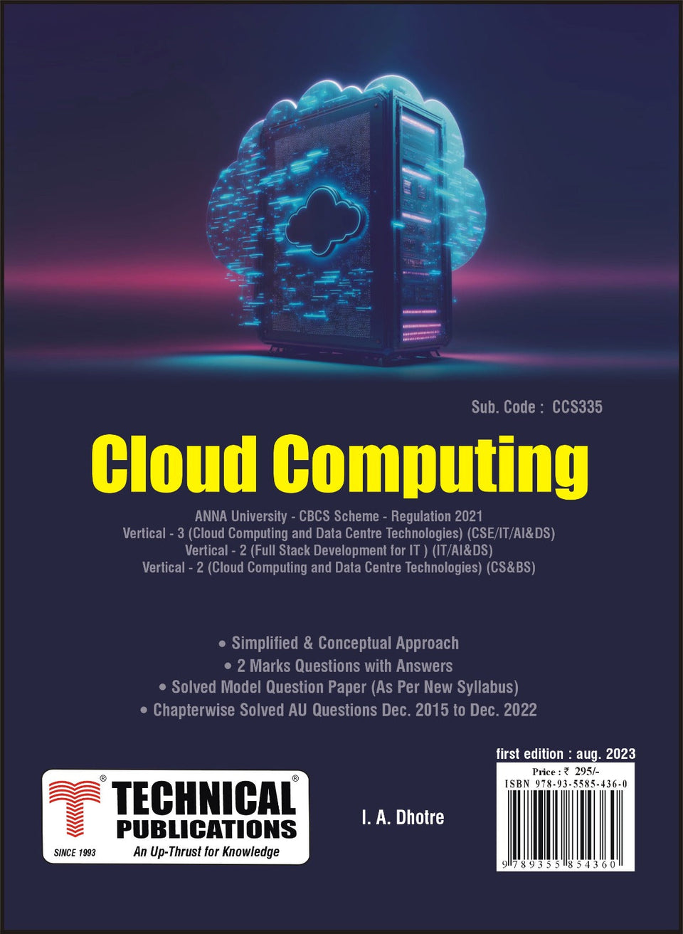 Cloud Computing for BE Anna University R21CBCS (V, VI (Vertical II - I ...