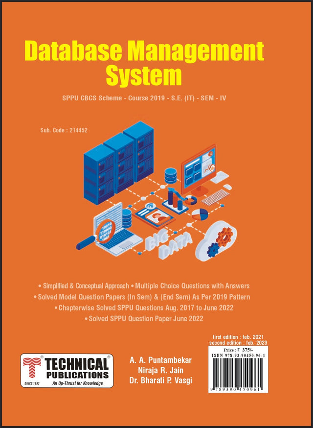 Database Management System for SPPU 19 Course (SE - IV - IT - 214452 ...