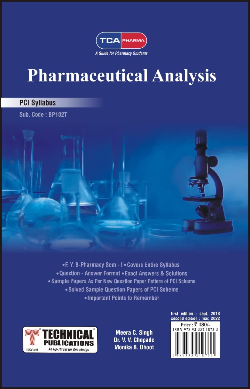 Pharmaceutical Analysis For B PHARMACY PCI SYLLABUS 17 SEM I BP pharmaceutical-analysis-for-b-pharmacy-pci-syllabus-17-sem-i-bp
